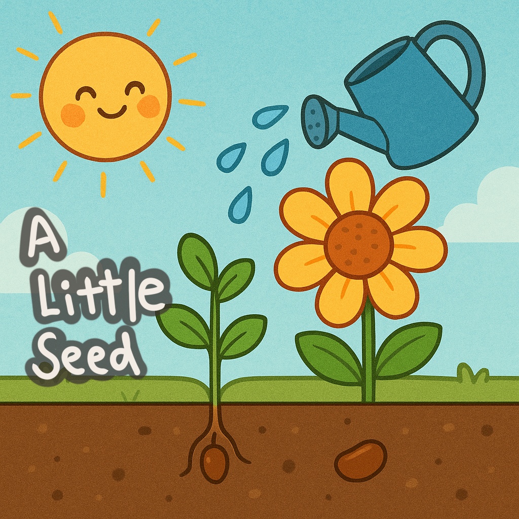 唱歌學英文 A Little Seed – 聽故事學英文